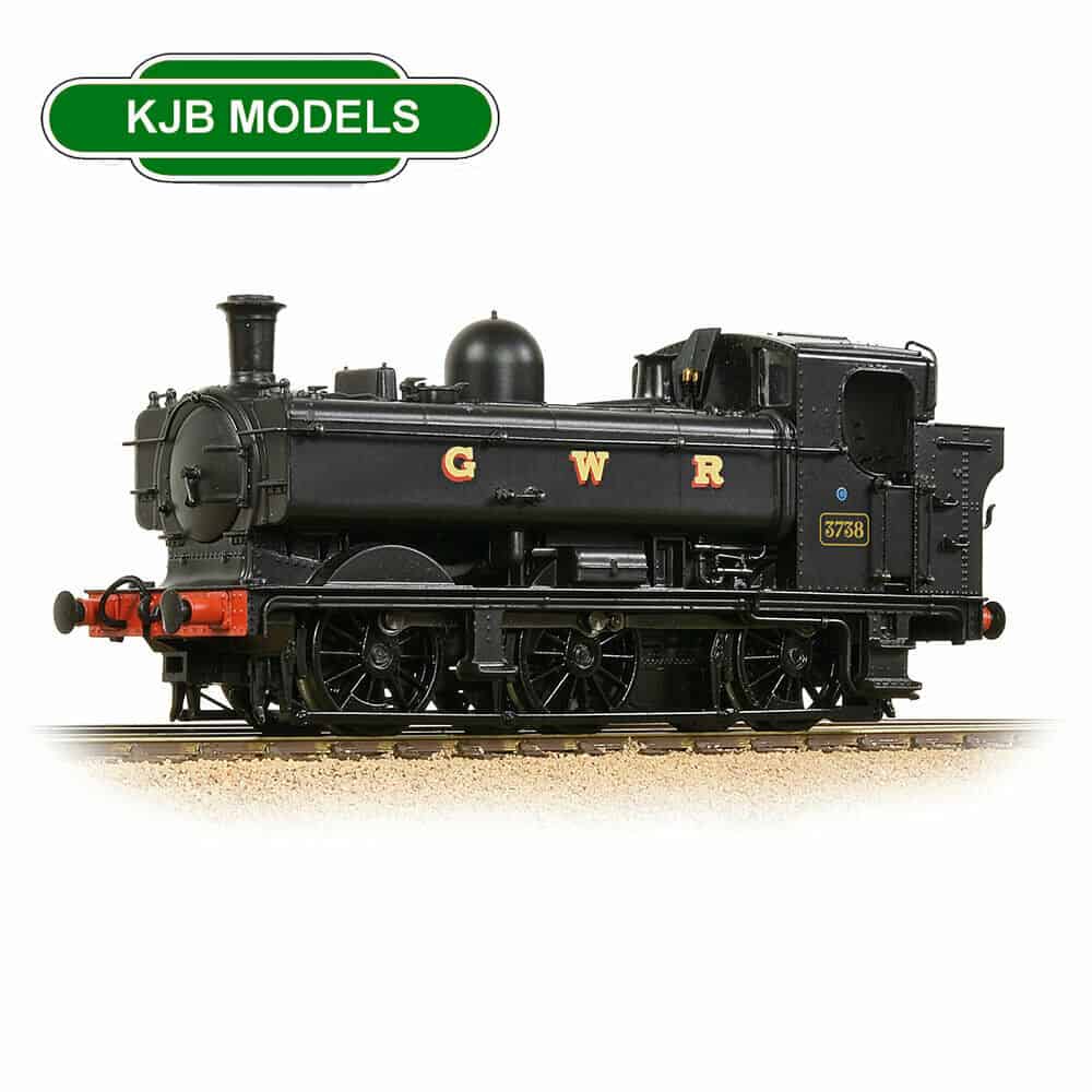Bachmann 32-199 GWR 8750 Pannier Tank 3738 GWR Black (GWR) Loco - Kjb ...
