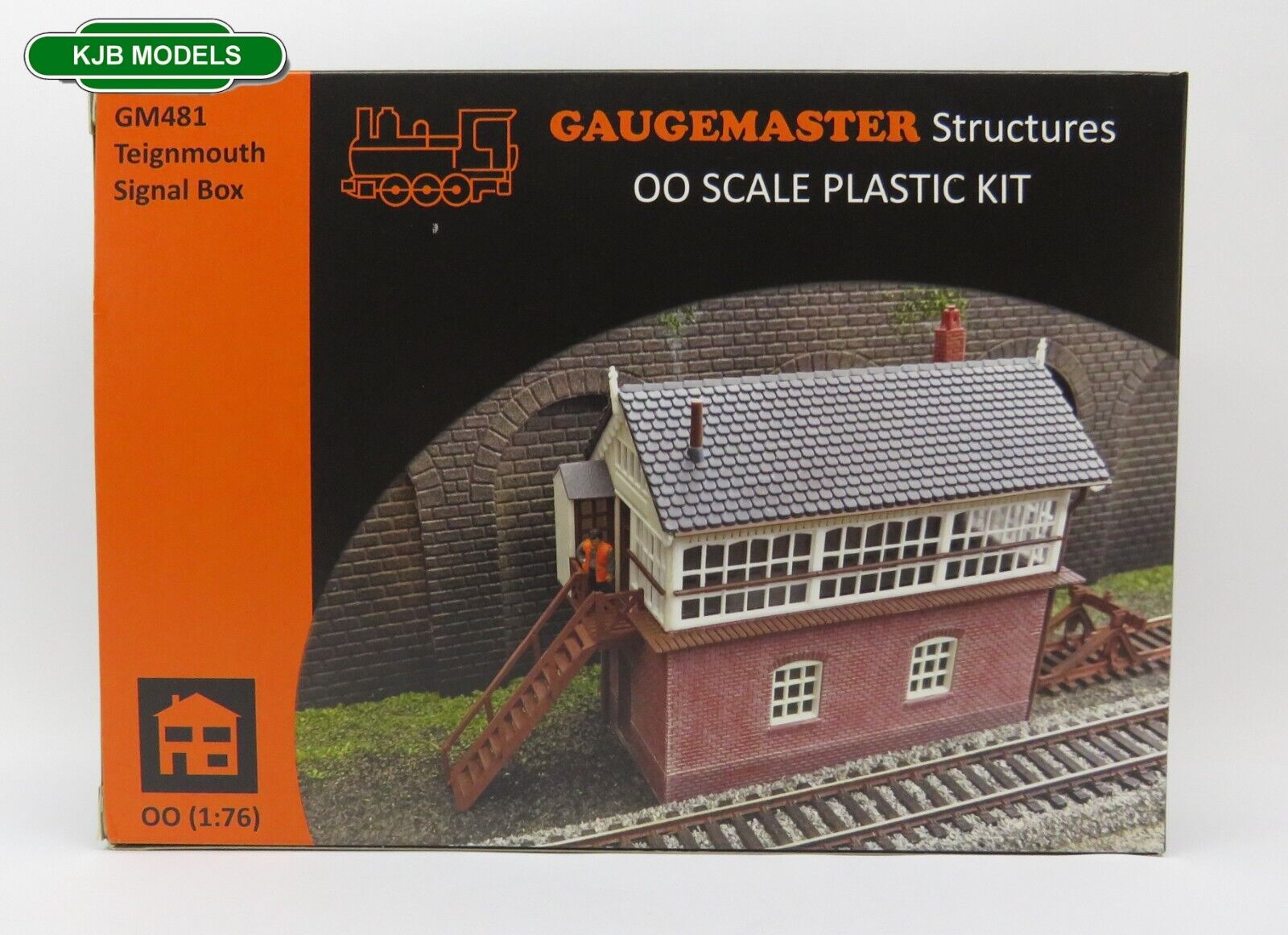 Gaugemaster GM481 Teignmouth Signal Box - Plastic Kit - KJB Models