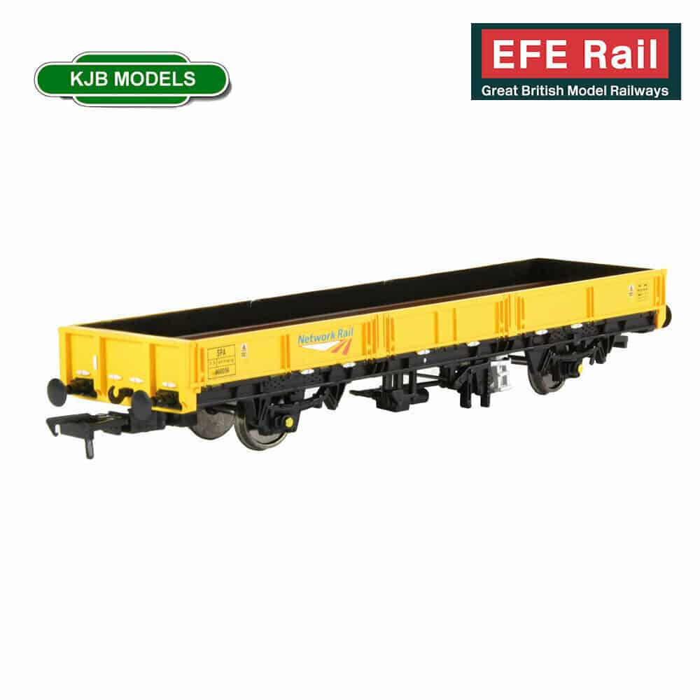 EFE Rail E87035 BR SPA Open Wagon Network Rail Yellow - KJB Models