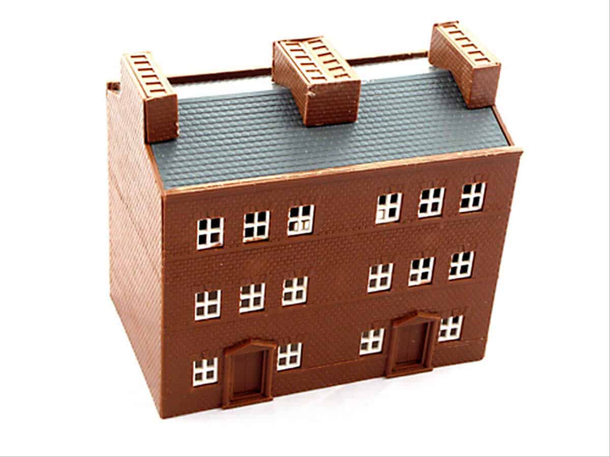 Gaugemaster Kestrel GMKD27 Three Storey Townhouse - Plastic Kit - KJB ...