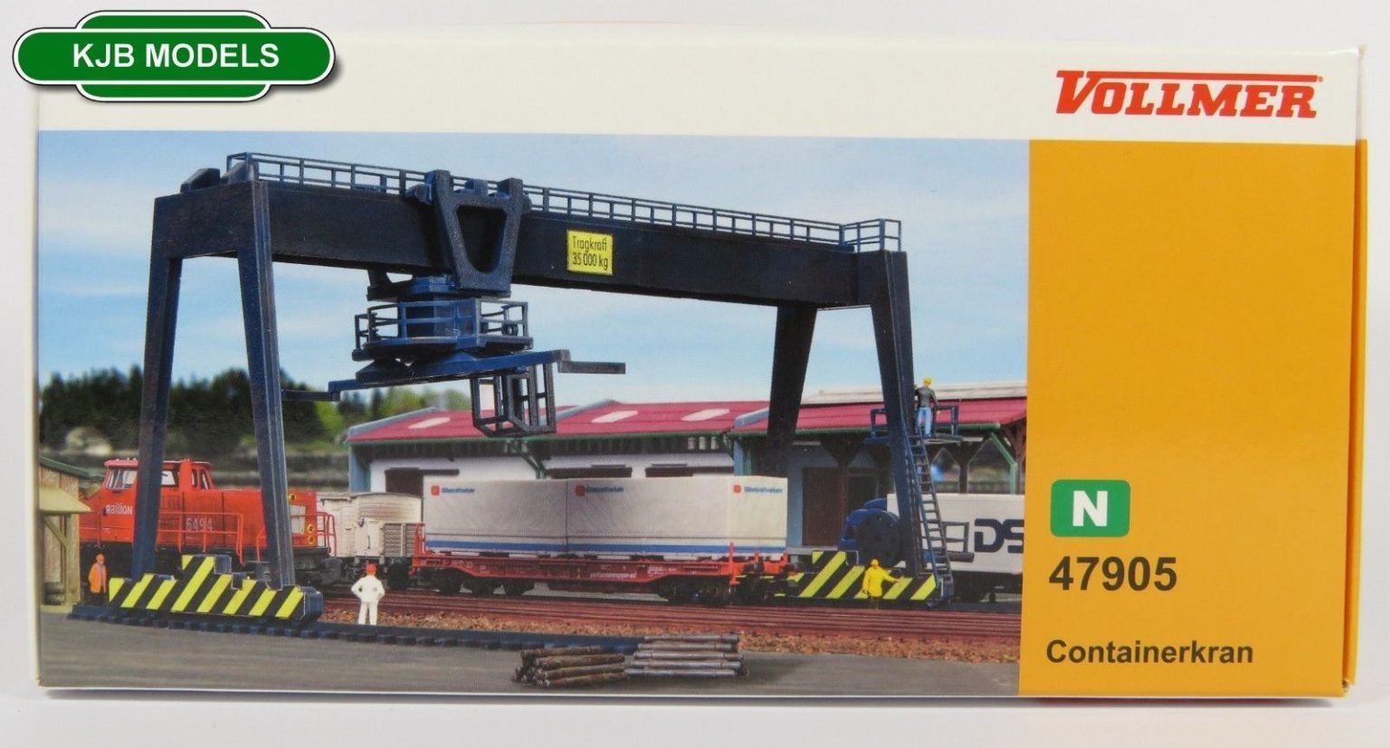 BNIB N GAUGE VOLLMER 47905 CONTAINER CRANE KIT - KJB Models