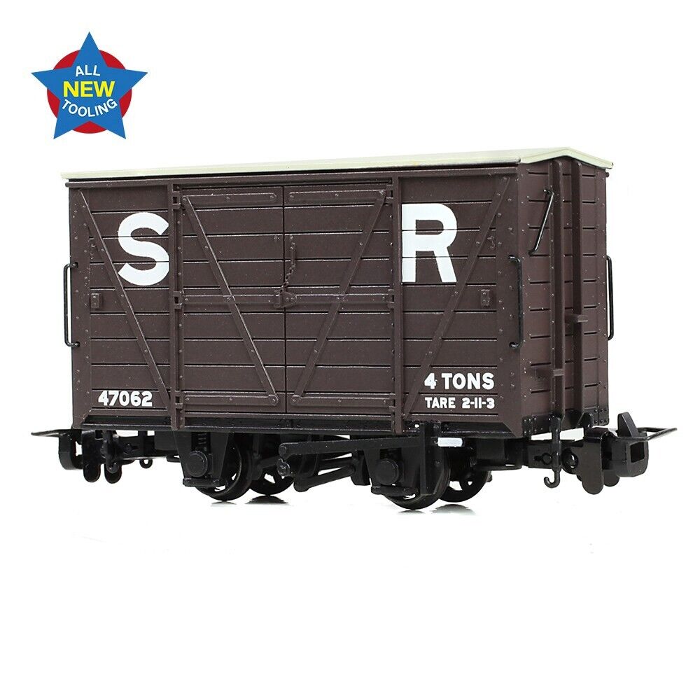 Bachmann 393-126 RNAD Box Van SR Brown Wagon - KJB Models