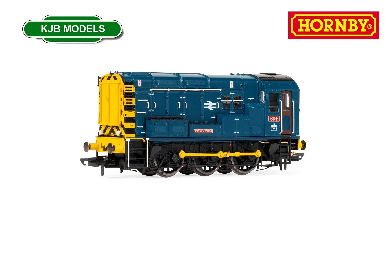 Hornby R30115 Class 08, 0-6-0, 604 ‘Phantom’ BR Blue Shunter Loco - Kjb ...