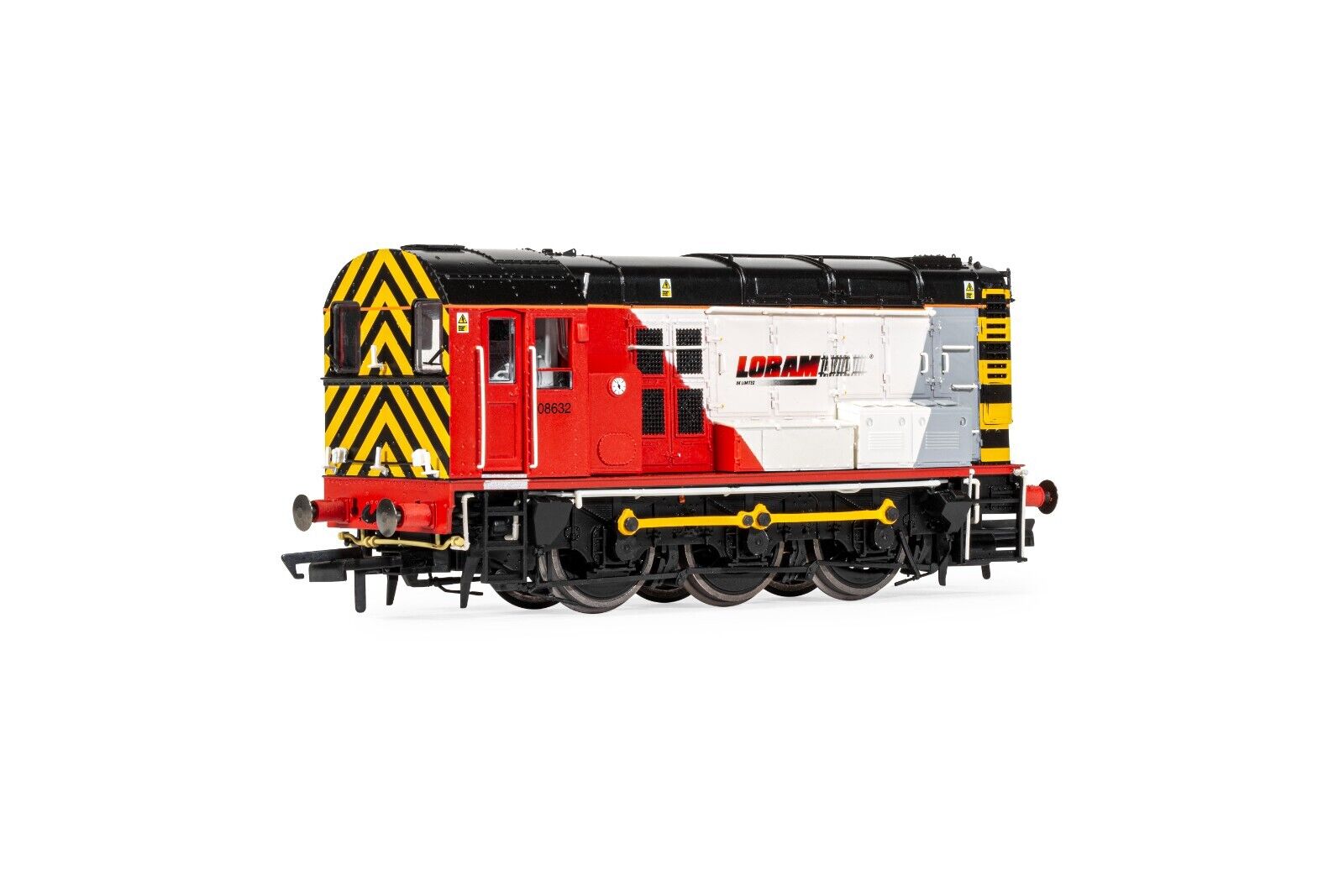 Hornby R30142 Class 08, 0-6-0, 08632 Loram Shunter Loco - KJB Models