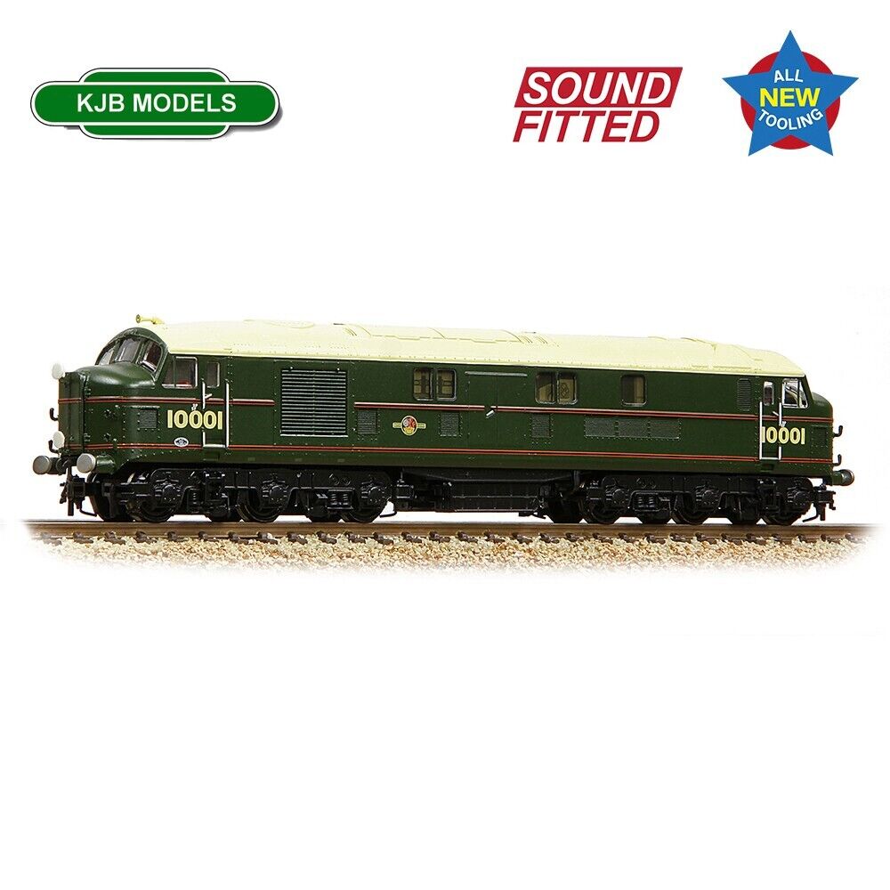 Farish 372-917SF DCC SOUND LMS 10001 BR Lined Green Loco (Late Crest ...