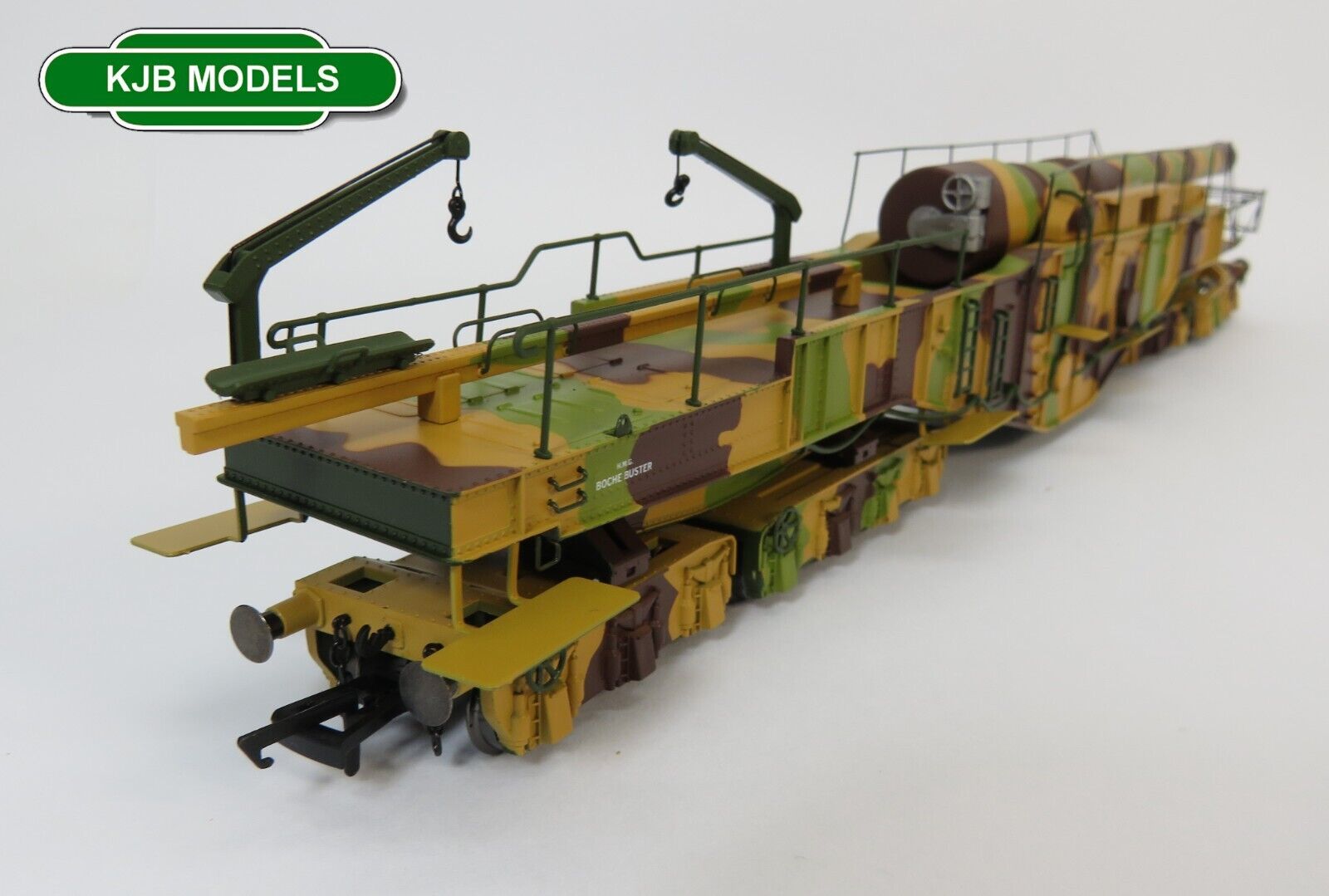 Oxford Rail OR76BOOM03 WWI Boche Buster Large Rail Gun - Kjb Models