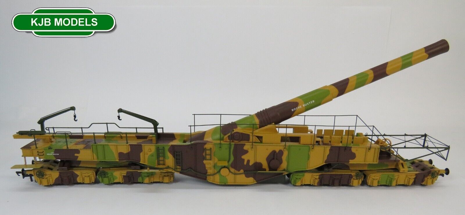 Oxford Rail OR76BOOM03 WWI Boche Buster Large Rail Gun - Kjb Models