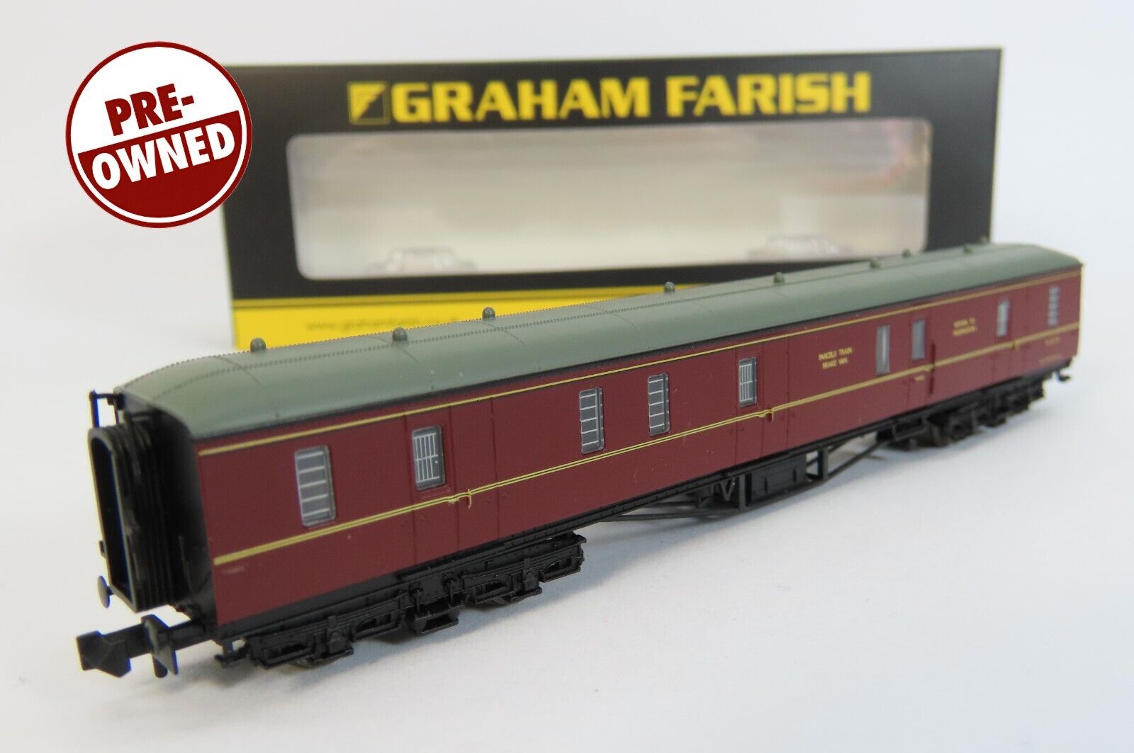 Farish 374-586 Hawksworth Full Brake Coach BR Maroon - KJB Models