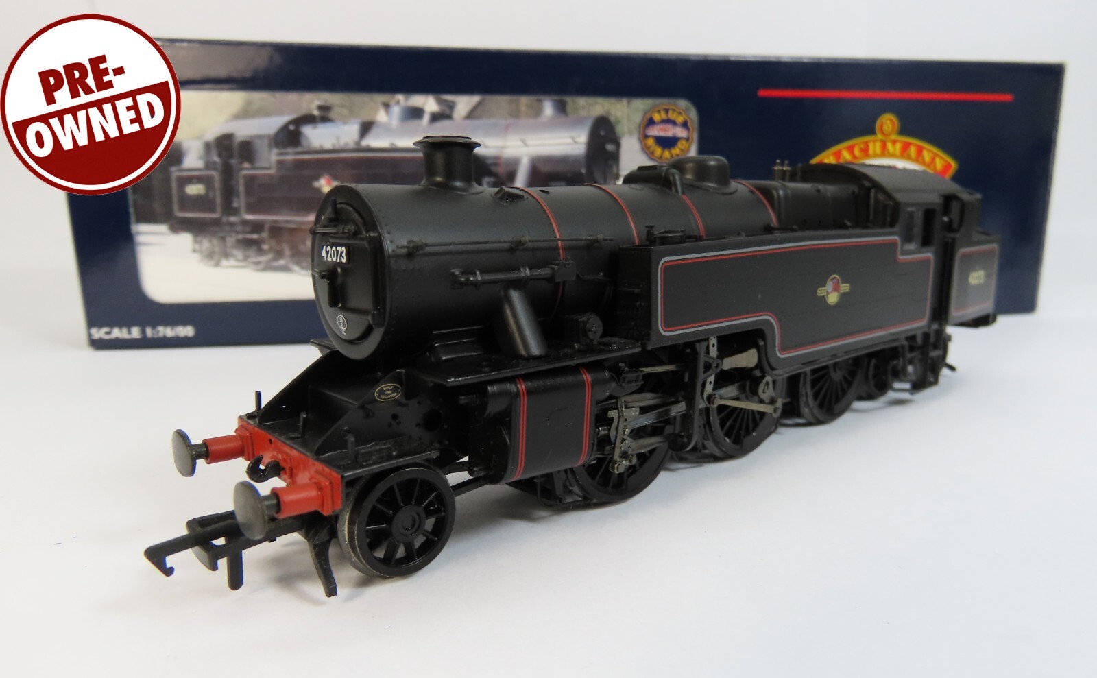 Bachmann 32-877 Fairburn Tank Loco 42073 BR Black - KJB Models